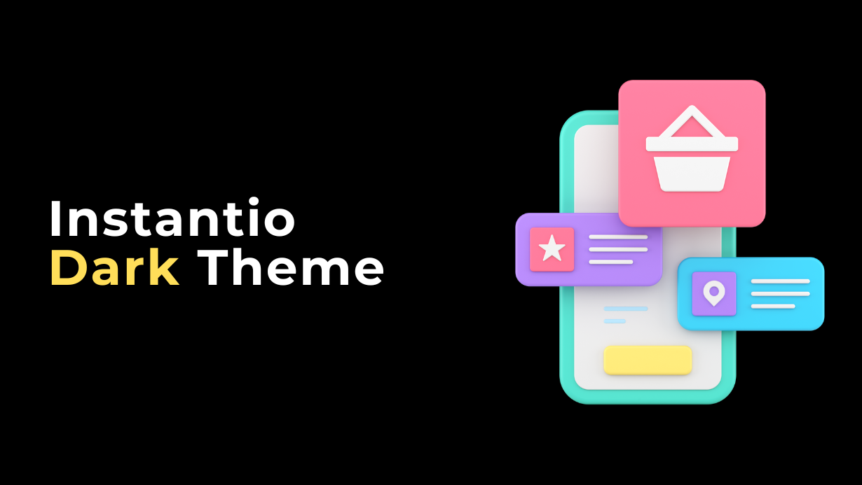 Dark Mode - Instantio Live Preview